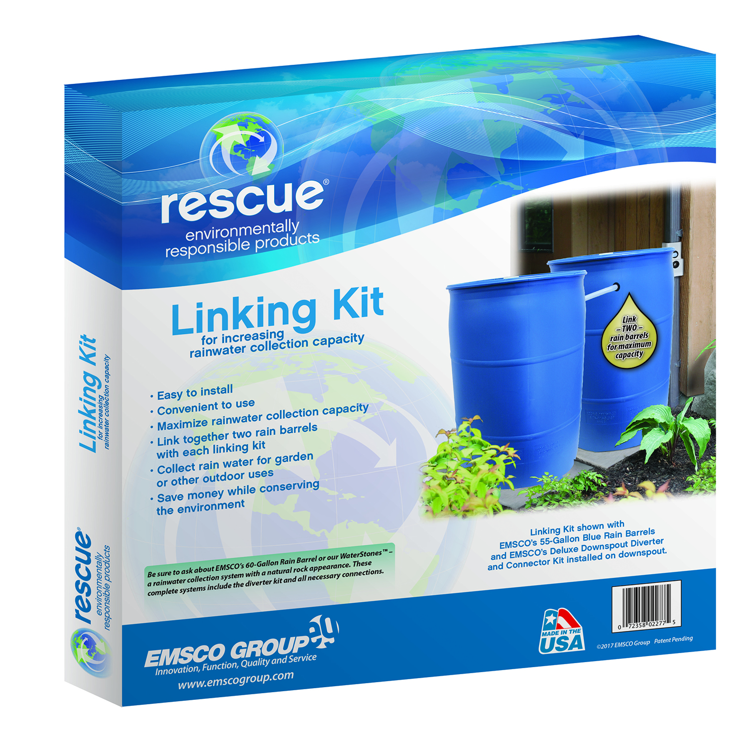 Rain Barrel Linking Kit – Emsco Group
